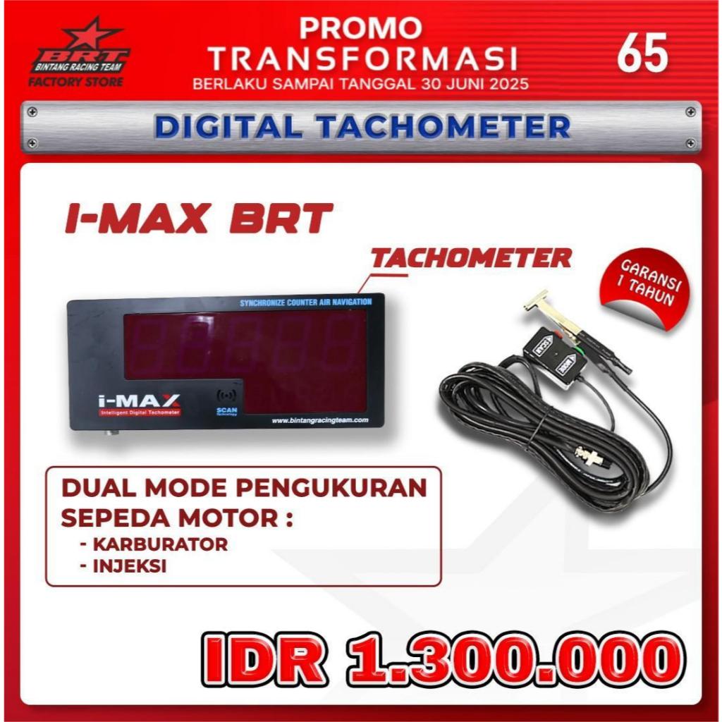 Jual TACHOMETER IMAX DIGITAL BRT RPM METER MOTOR MOBIL KARBURATOR ...