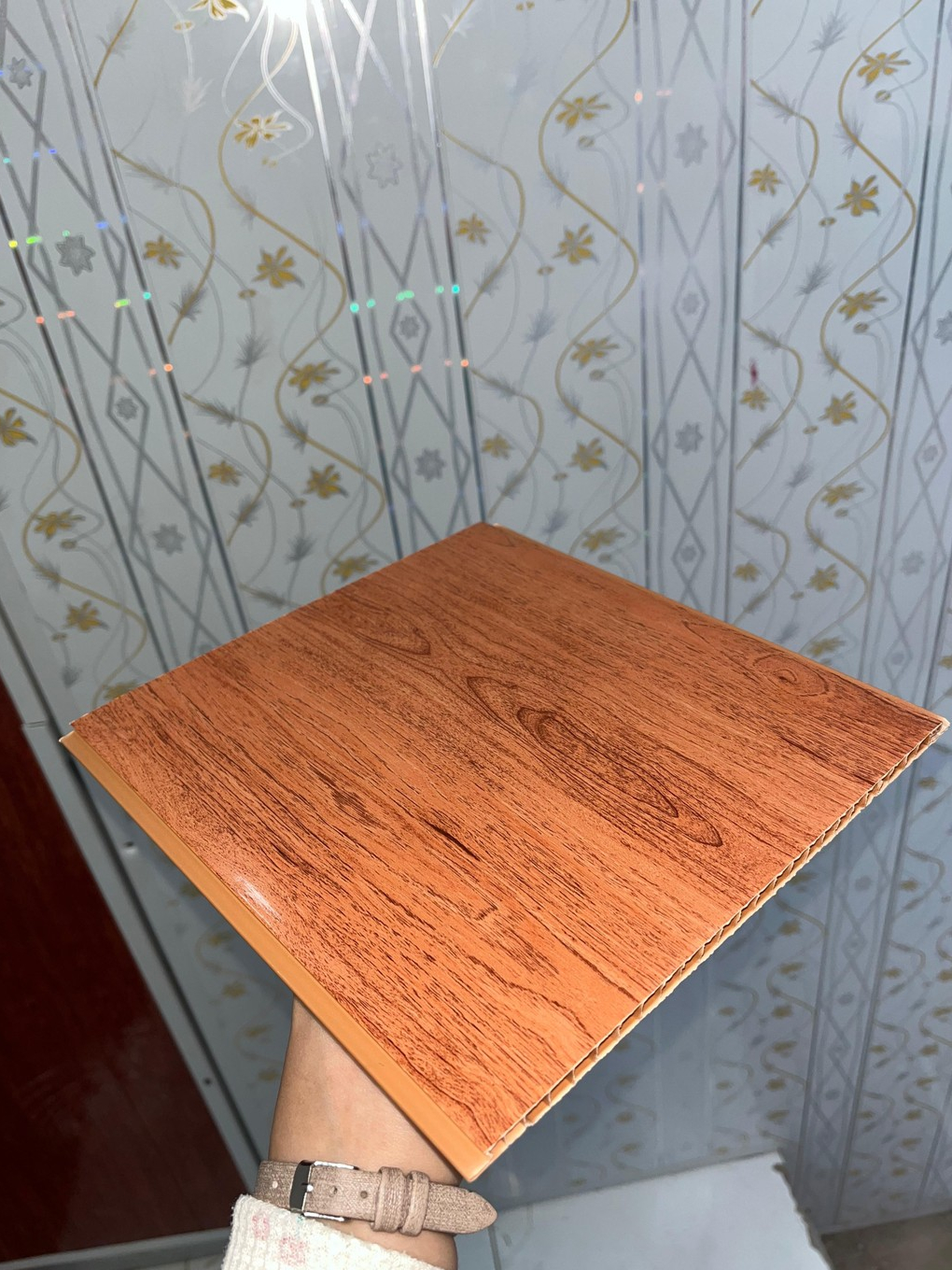 Jual Plafon PVC NR 63 FLAT GLOSS MOTIF KAYU FLAT TDP | Shopee Indonesia
