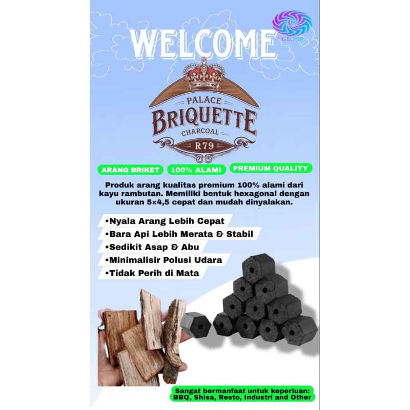Jual Arang Briket Kayu Rambutan Model Hexagonal 5×5 Per/Kg | Shopee ...