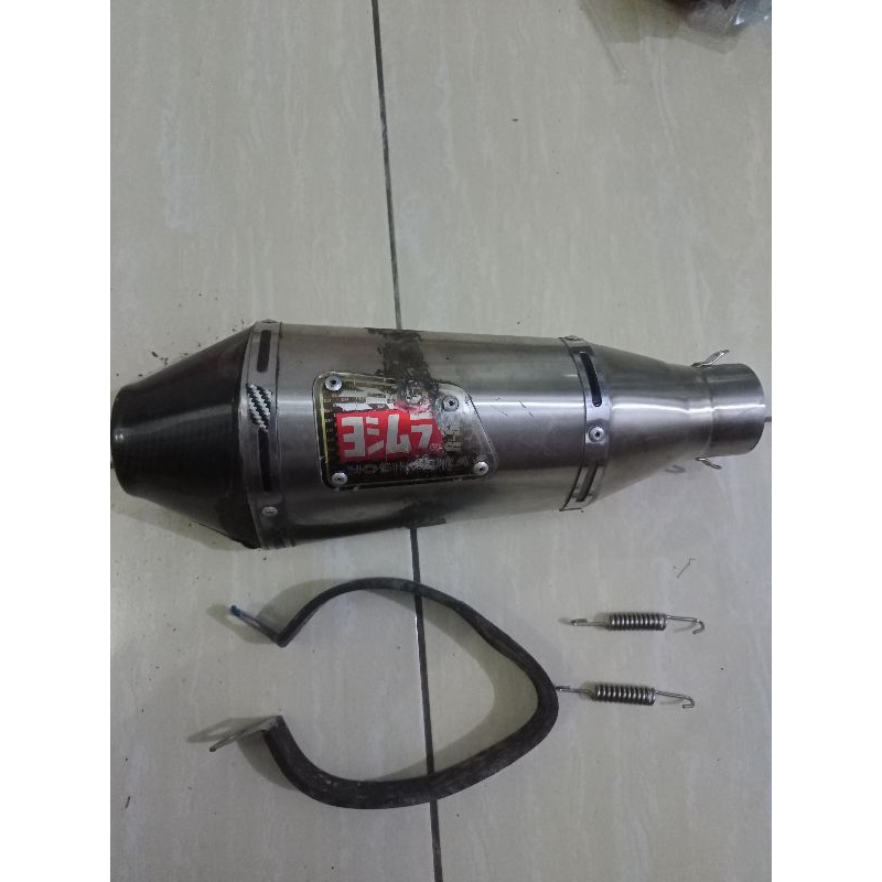 Jual silincer knalpot yoshimura inlet 50 second | Shopee Indonesia