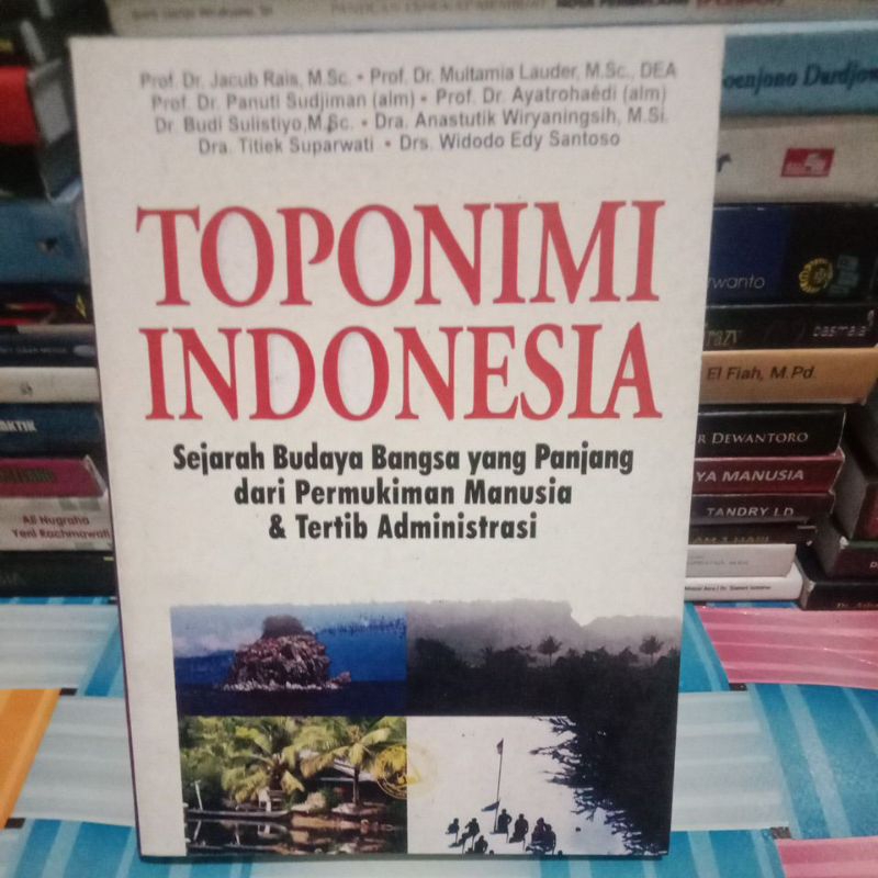Jual Toponimi Indonesia by prof. Dr. jacub rais | Shopee Indonesia