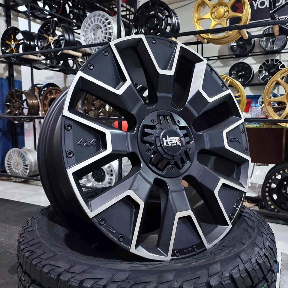 Jual Velg Mobil Navara Terra Ring 20 Original HSR DOLASI Pcd 6X114,3 Lebar 8.5 | Shopee Indonesia