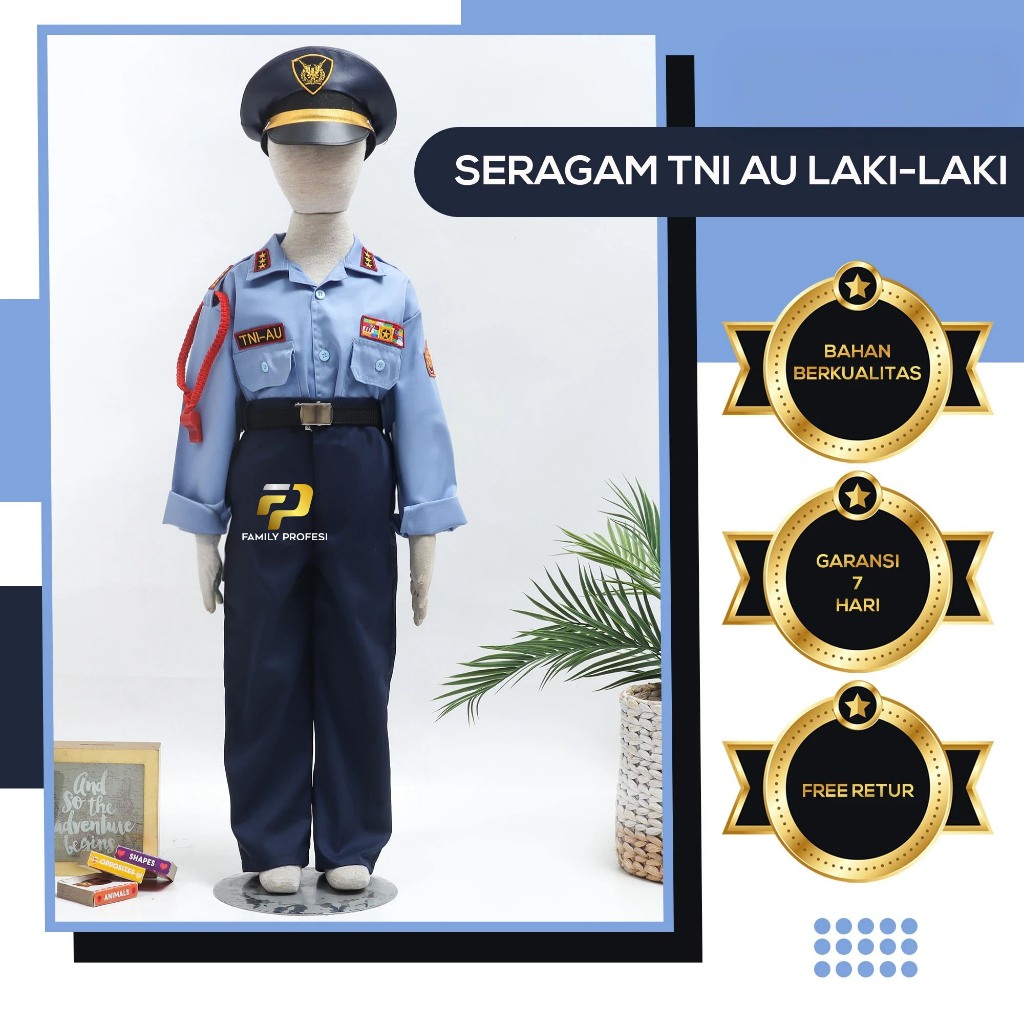 Jual Baju profesi anak laki laki baju kostum profesi anak tni au ...