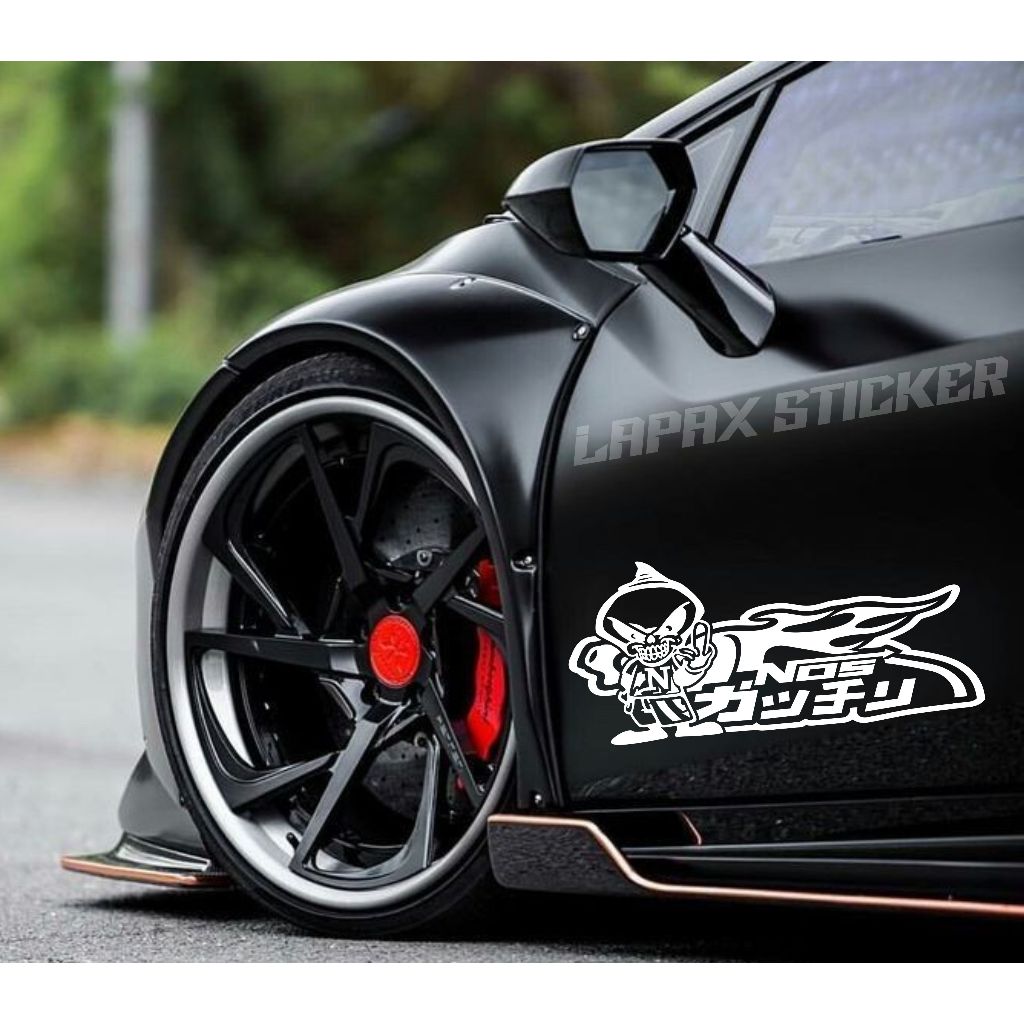 Jual Stiker Cutting NOS KARAKTER KEREN JDM Cutting Sticker mobil motor ...
