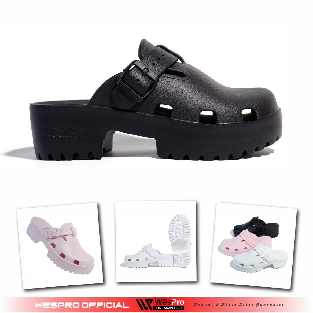 Jual Wespro Anjani Sepatu Sandal Slip On Wanita Eva Pylon Ringan 36-40 ...
