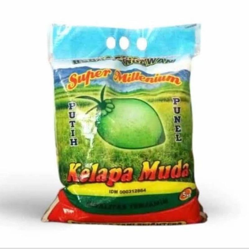 Jual Beras Kelapa Muda 5kg | Shopee Indonesia