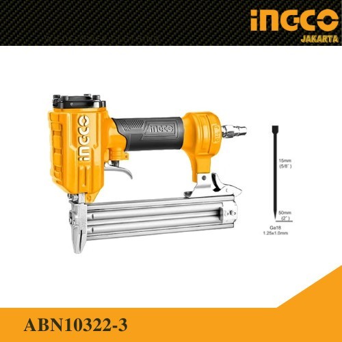 Jual Mesin Paku Tembak Angin I Lurus (10-30mm) / Air Brad Nailer Gun ...