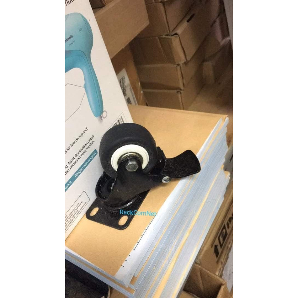 Jual Castor / roda rack server 1set ( 4 roda ) | Shopee Indonesia