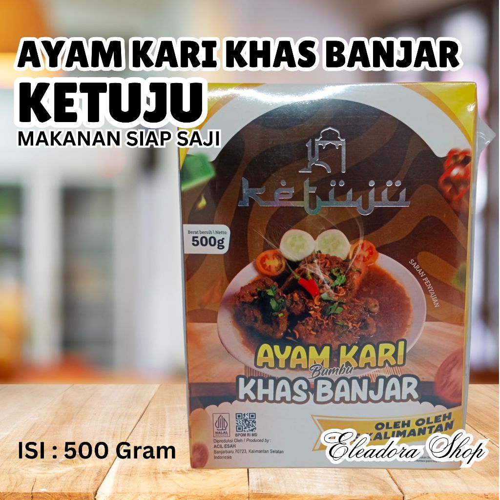 Jual Ayam Bumbu Kari Banjar Merk Ketuju Produksi Acil Esah - Makanan ...
