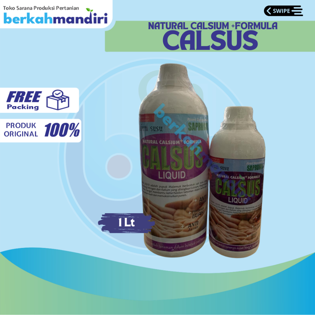 Jual CALSUS Liquid Calsium Susu + Formula Anti rontok, pembesar buah ...