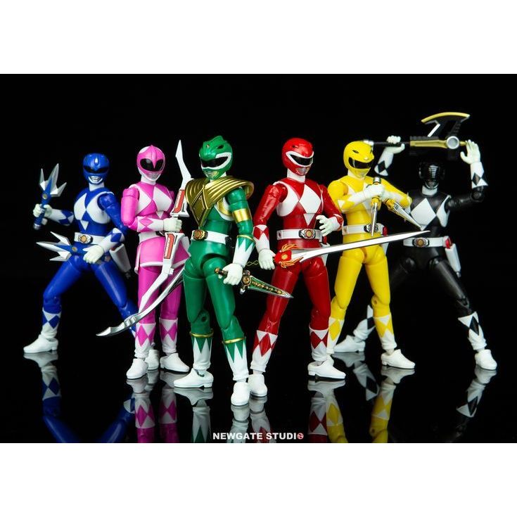 Jual BANDAI SHODO MIGHTY MORPHIN POWER RANGERS MMPR ZYURANGER SHO-DO ...