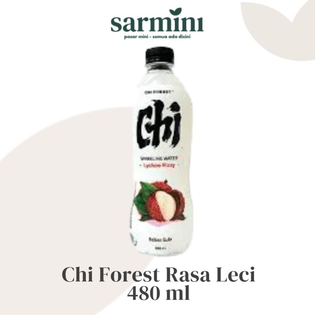 Jual Chi Forest Sparkling Water Leci 480ml | Shopee Indonesia