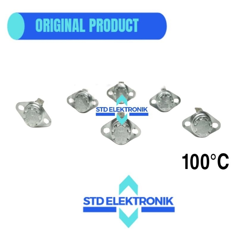 Jual Thermodisc 100°C untuk dispenser, magicom, water heater dll - Thermostat 100 derajat untuk ...
