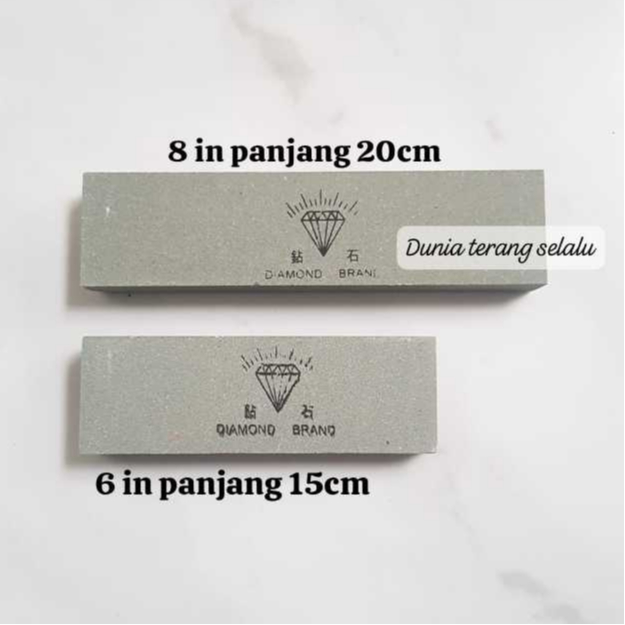 Jual BATU ASAH DIAMOND 6'' 8'' 15cm 20cm - Batu Gosok 6in 8in 150mm ...