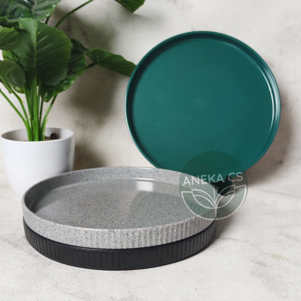 Jual Piring Melamin 9 inch - Piring Makan - Piring Estetik - Piring ...