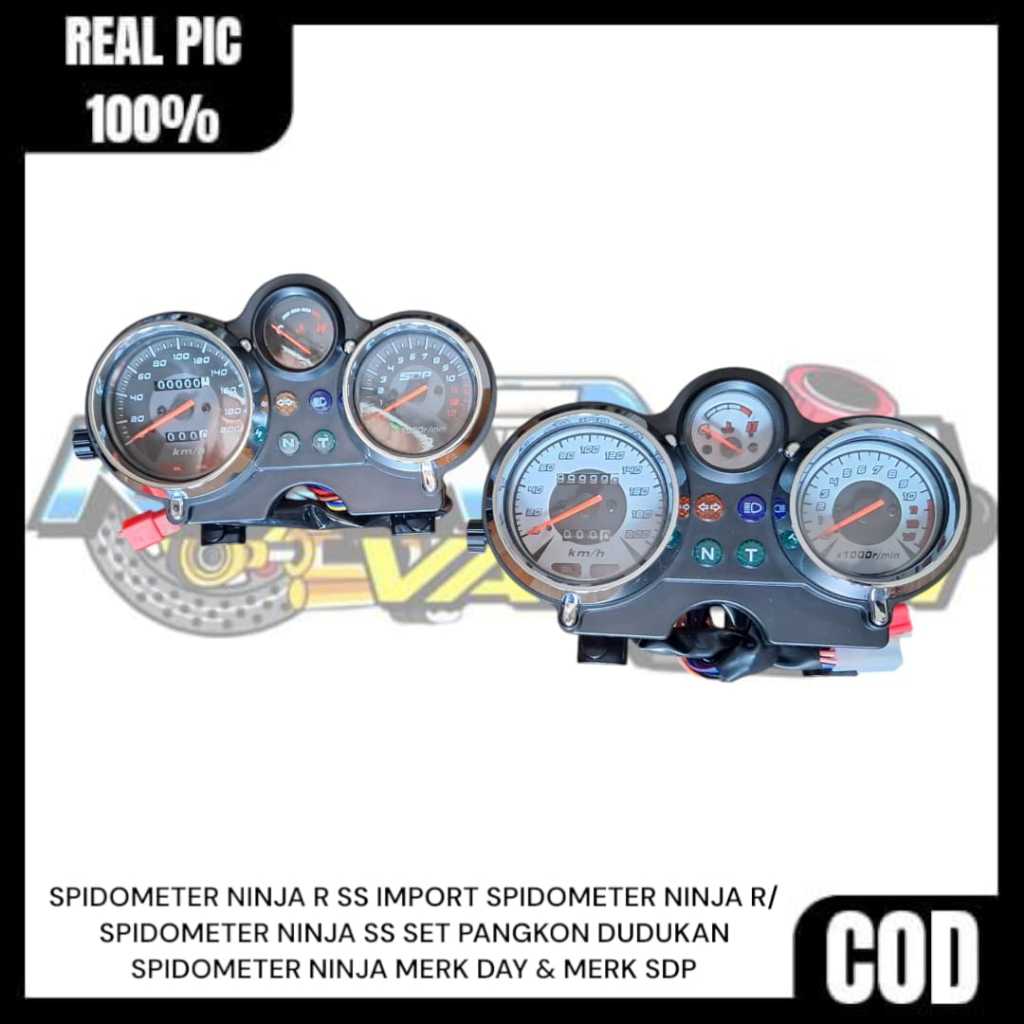 Jual SPIDO NINJA SS NINJA R IMPORT SPORT DAY SPEEDOMETER NINJA LAYAR ...