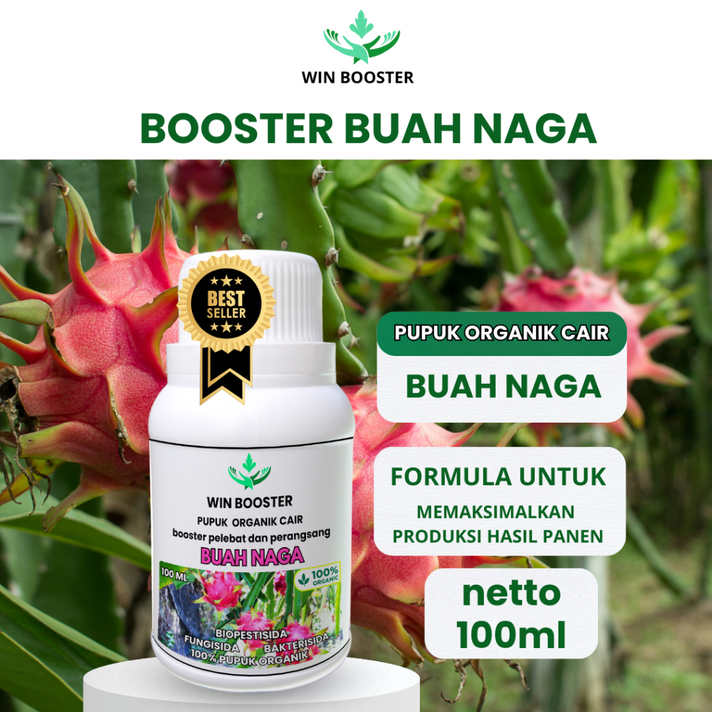 Jual Pupuk Organik Cair Booster Naga, POC WIN BOOSTER NAGA, poc kompos organik melebatkan secara ...