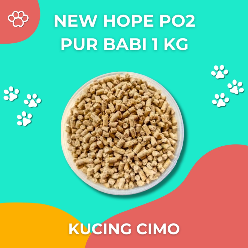 Jual Pakan Ayam Pur Babi P02 New Hope Pakan Unggas PO2 Kemasan 1kg ...