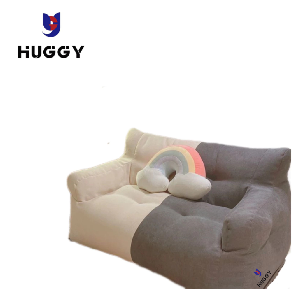 Jual HUGGY Sofa Bean Bag/Sofa Malas Tatami Kamar/Isi Styrofoam Ruang Tidur 2 Seater Minimalis ...