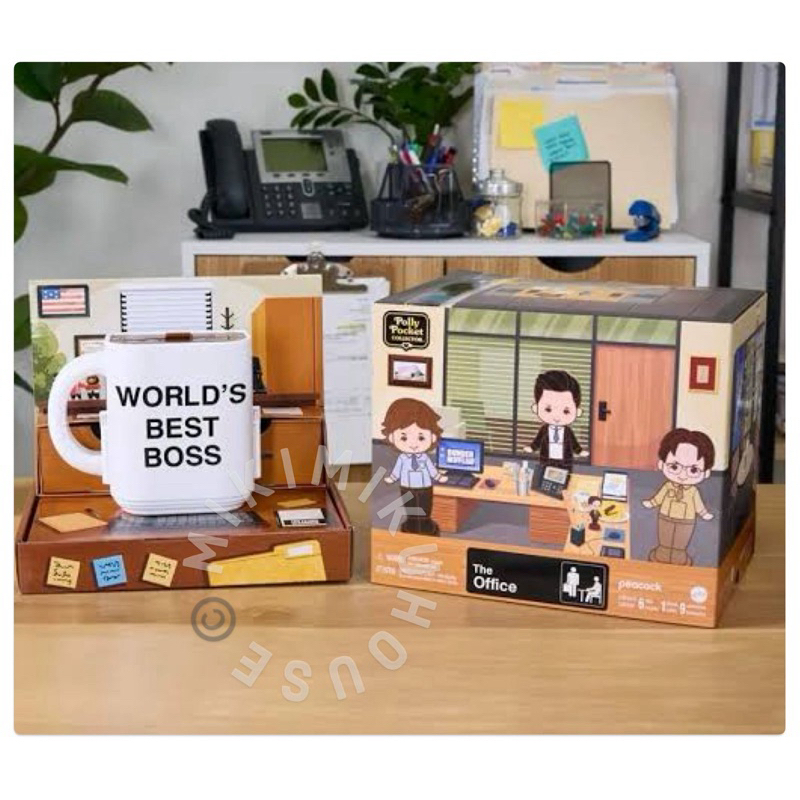 Jual POLLY POCKET THE OFFICE COMPACT FIGURE SET MATTEL OFFICIAL KOLEKSI ...