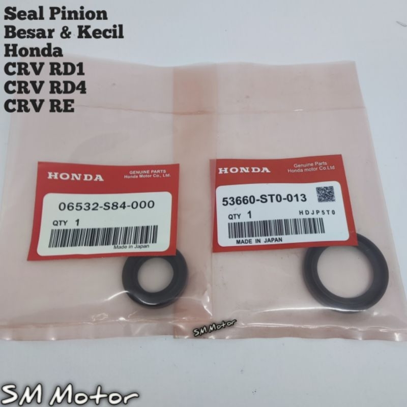 Jual Seal Pinion Besar Kecil Honda CRV GEN2 / CRV GEN3 / Civic FD1 / Stream | Shopee Indonesia