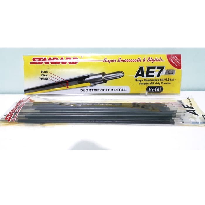 Jual Standard - Refill Pulpen AE7 0.5 ( Isi Pulpen / Pena / Ballpoint ...