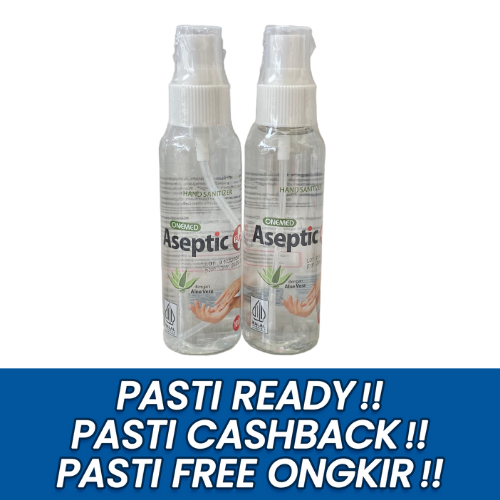 Jual ONEMED ASEPTIC PLUS SPRAY HAND SANITIZER 100ML HIGIENIS ORIGINAL ...