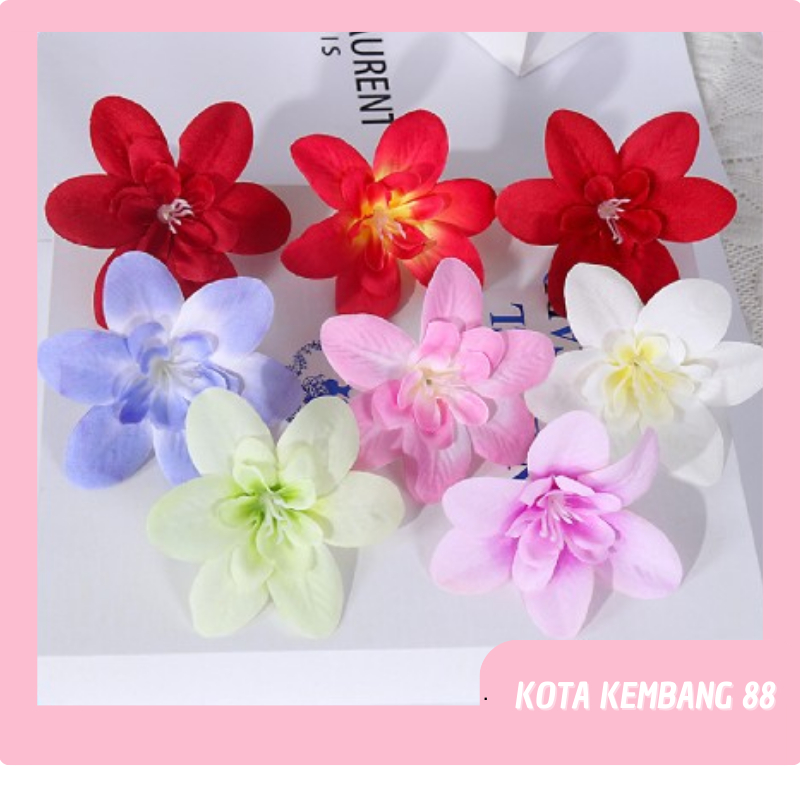 Jual Kelopak Kepala Bunga Anggrek Kuntum Bunga Plastik Artificial ...