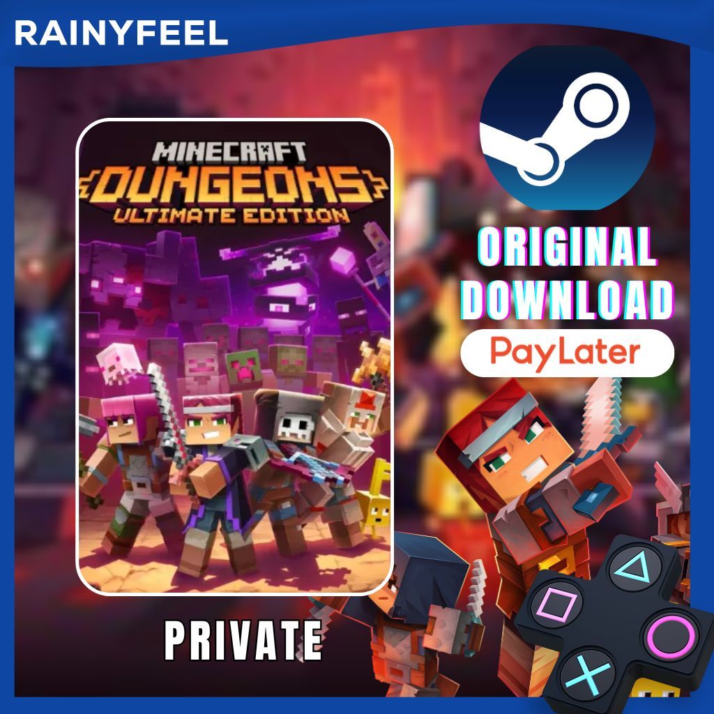 Jual [BONUS STEAM KEY] Minecraft Dungeons Ultimate Edition STEAM ...