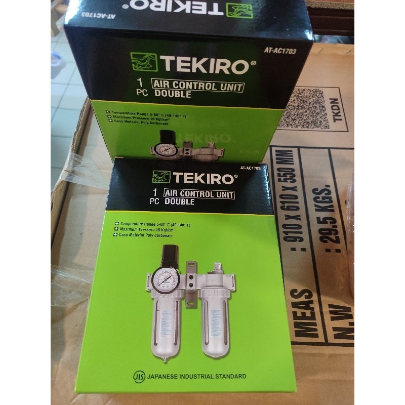 Jual Air Control Unit Double/Saringan Udara 2 Tabung 3/4" Tekiro ...