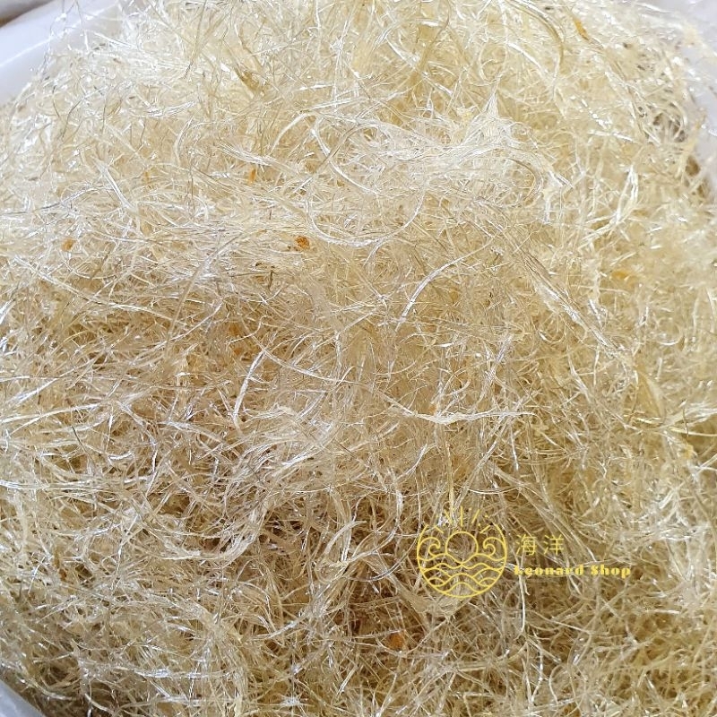 Jual HISIT KERING SUPER 100GM BAHAN SUP SIRIP IKAN HIU KUALITAS GRADE ...
