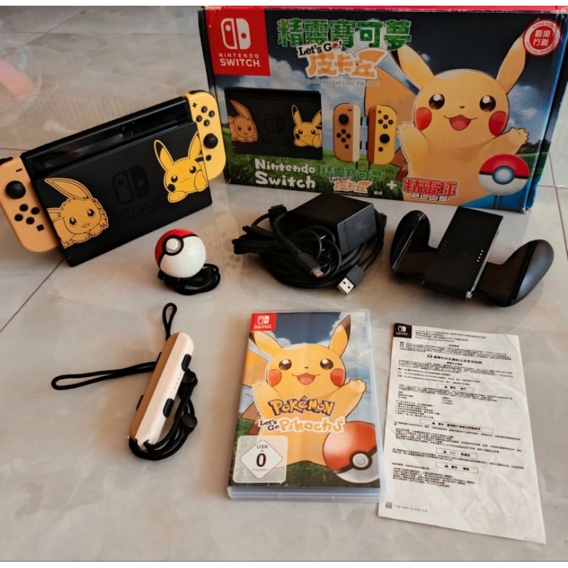 Jual nintendo switch lets go pikachu limited edition (langka) | Shopee ...