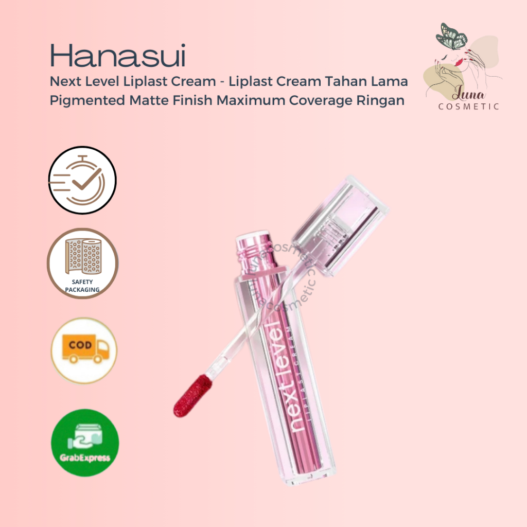 Jual Hanasui Next Level Liplast Cream - Liplast Cream Tahan Lama ...