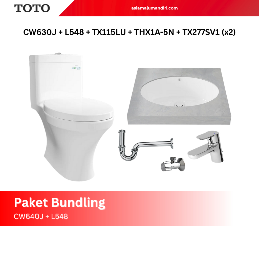 Jual PROMO PAKET TOTO KOMPLIT SET | PROMO KLOSET DAN WASTAFEL TOTO ...