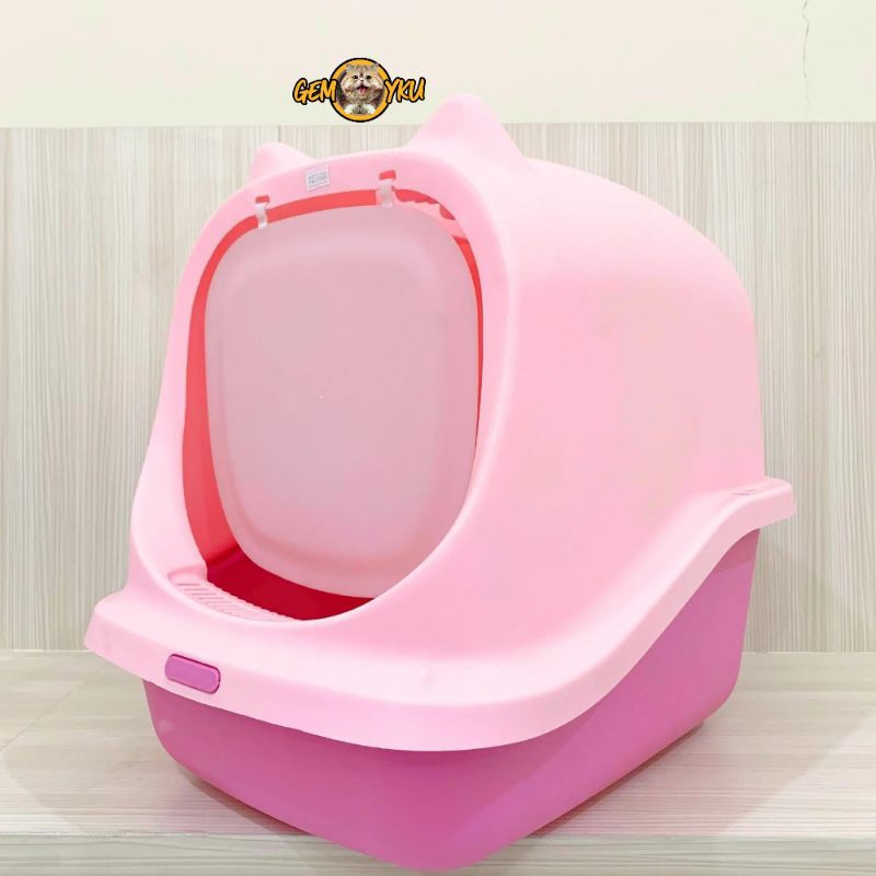 Jual Cat Litter Box Jumbo Detail Telinga Kucing | Cat Litter Box ...