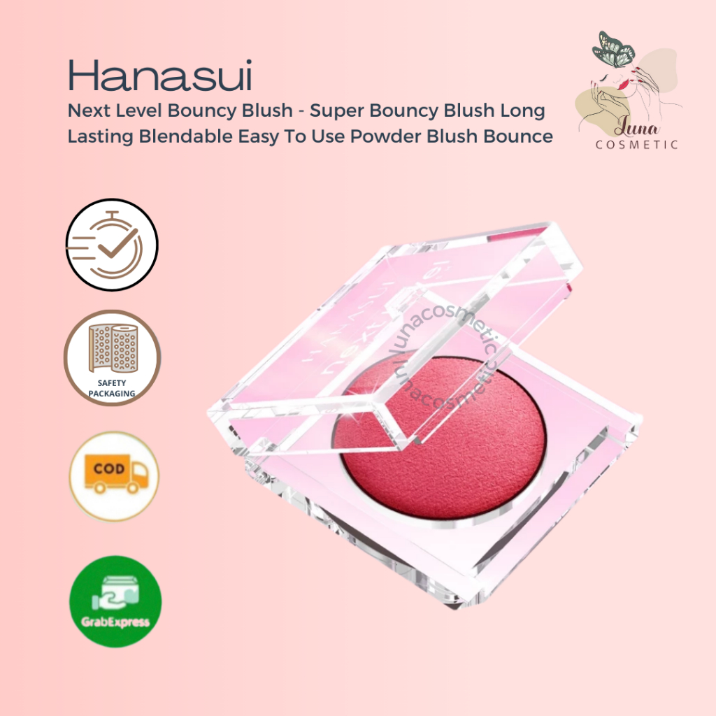 Jual Hanasui Next Level Bouncy Blush - Super Bouncy Blush Long Lasting ...