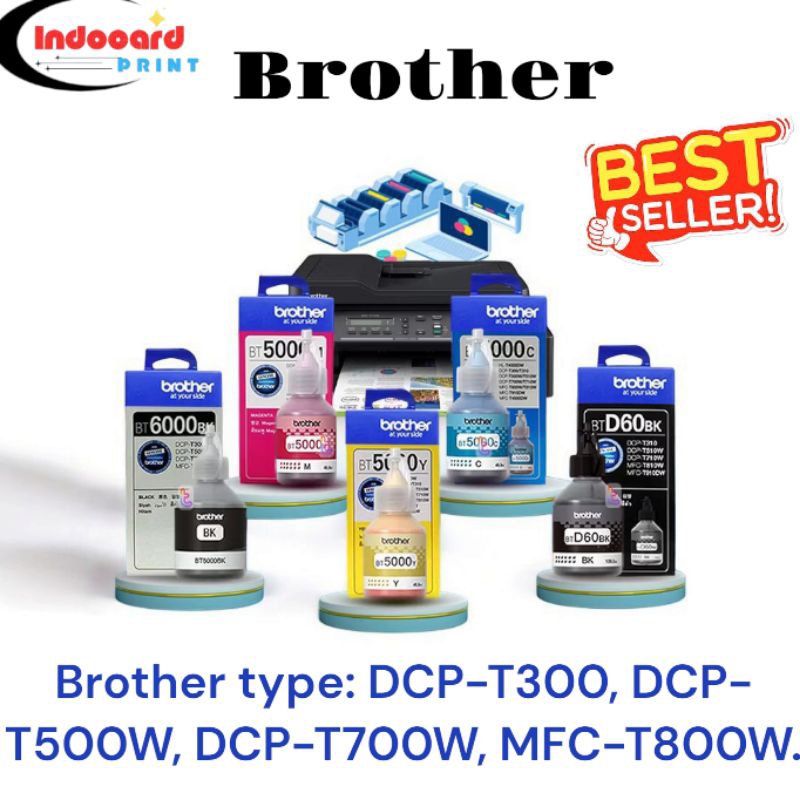 Jual TINTA BTOHER BT 5000 BT 6000C BLACK DAN COLOUR ORIGINALBrother ...