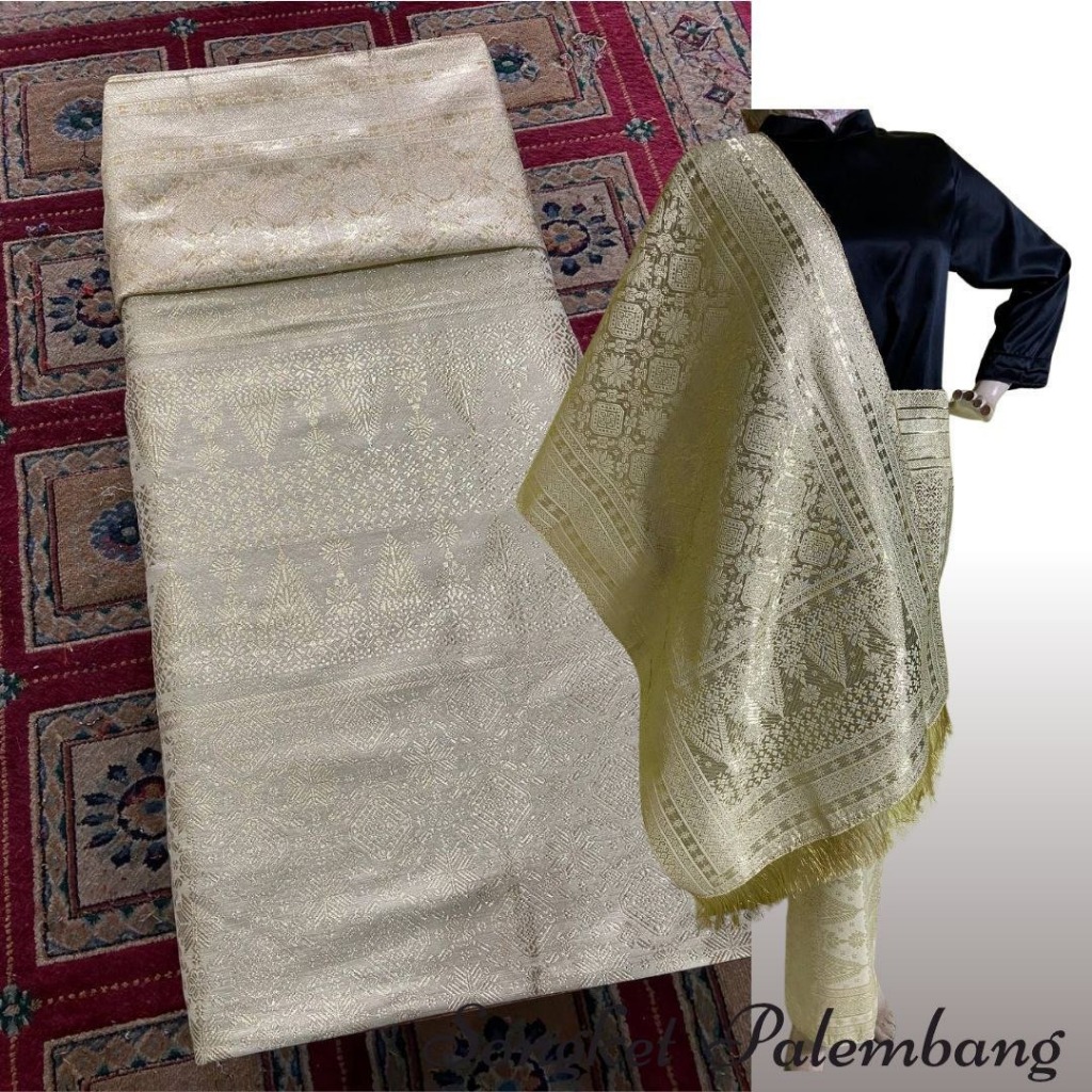 Jual Tino Songket - Songket Lepus Benang Gold Khas Palembang Berbagai ...