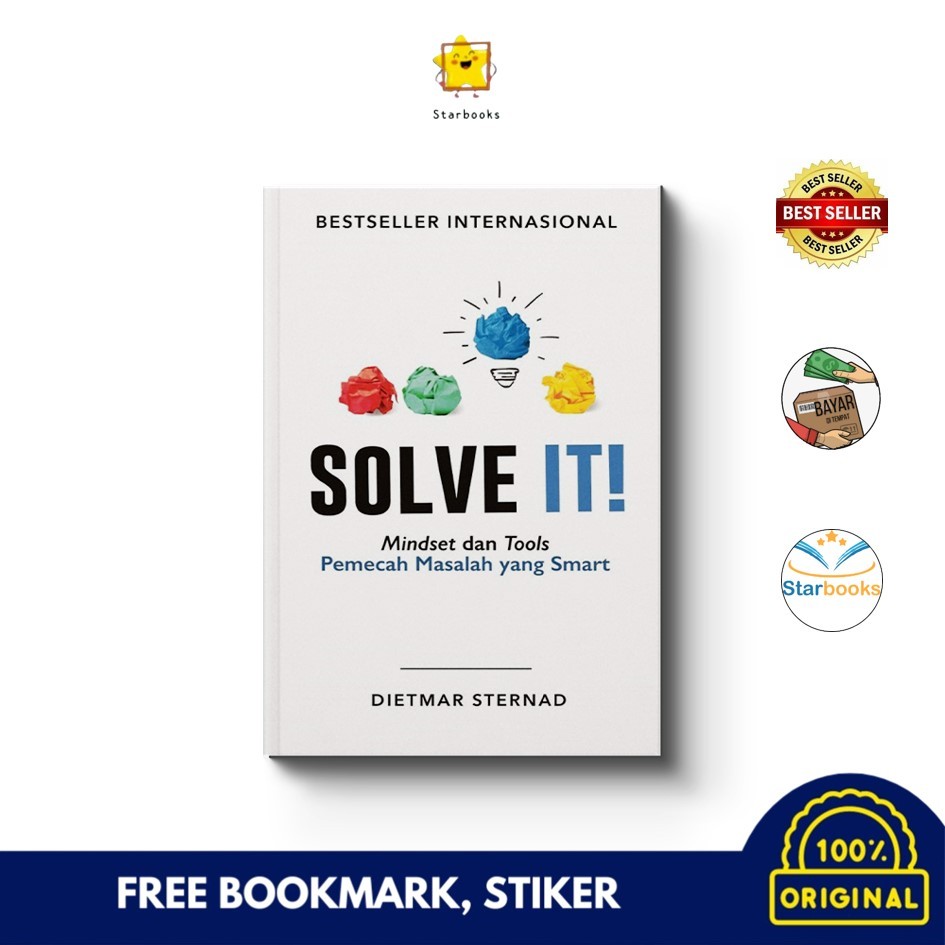 Jual Buku Solve It! : Mindset dan Tools Pemecah Masalah yang Smart - Gemilang (Self Improvement ...