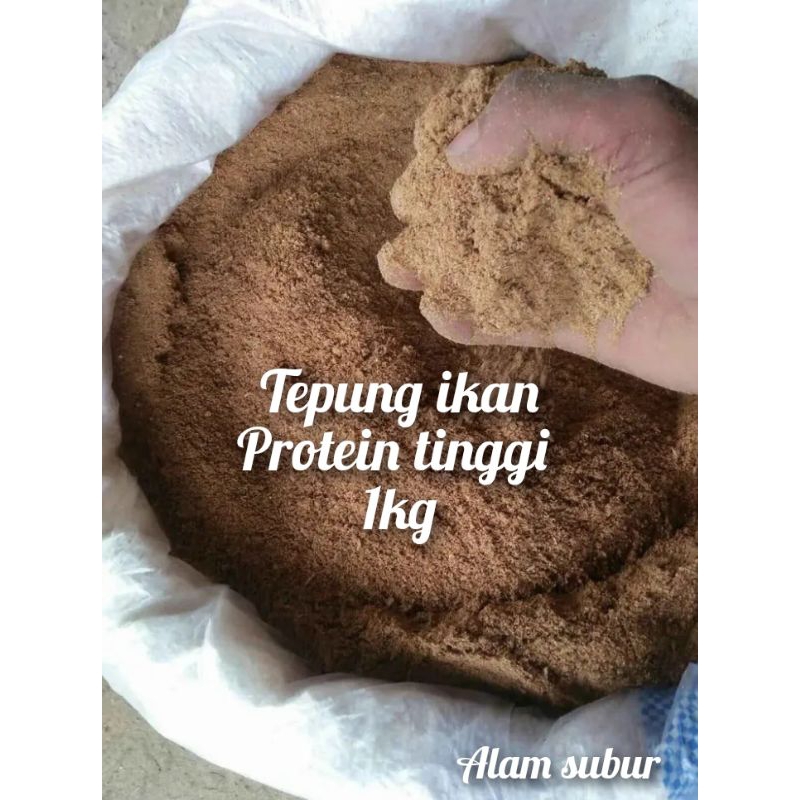 Jual TEPUNG IKAN/TEPUNG IKAN PROTEIN TINGGI.tepung ikan 1kg/tepung ikan ...