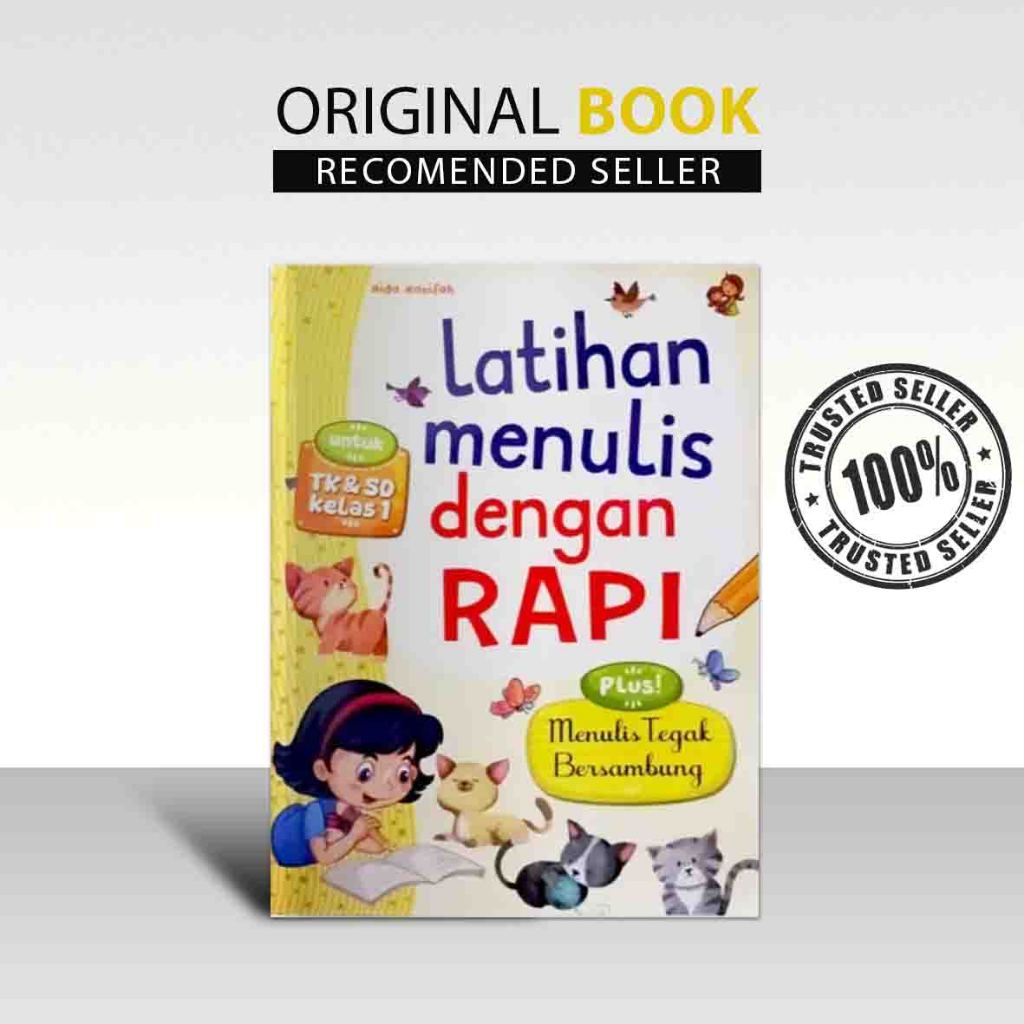 Jual BUKU AKTIVITAS ANAK LATIHAN MENULIS DENGAN RAPI | Shopee Indonesia