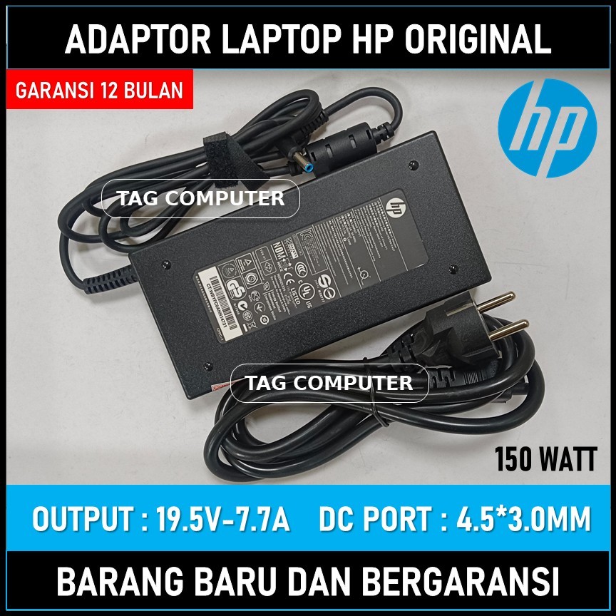 Jual ADAPTOR CHARGER HP ZBOOK STUDIO 15 G3 G4 G5 Mobile Workstation 19 ...