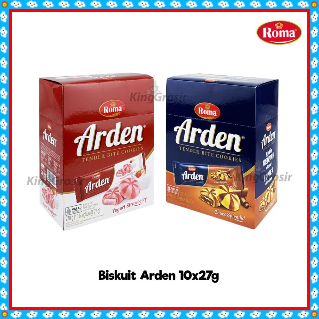 Jual Roma Arden Biskuit Isi Krim BOX Isi 10x27gr | Shopee Indonesia