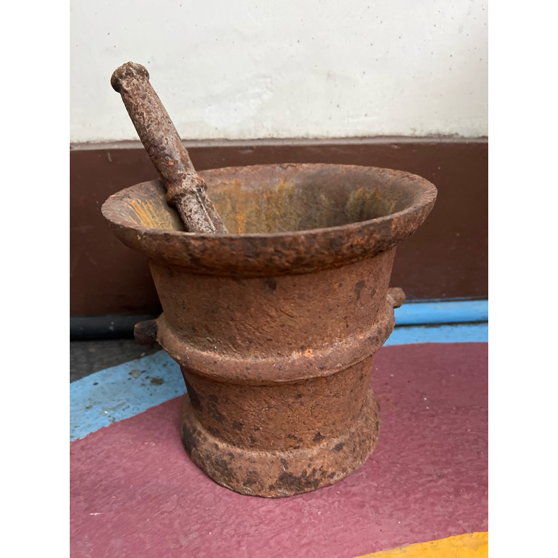 Jual Lumpang Besi Jadul 6,4kg | Shopee Indonesia