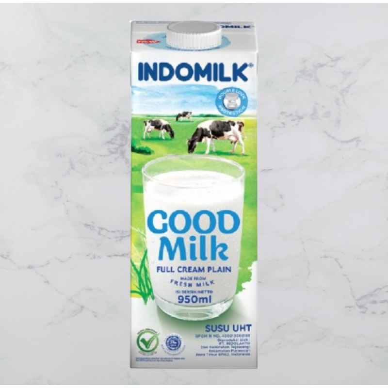 Jual Indomilk susu uht full cream 950ml | Shopee Indonesia