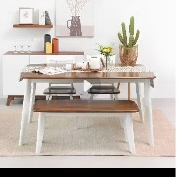 Jual Set Meja Makan Informa Yelets Meja Makan Kayu Informa Preloved ...