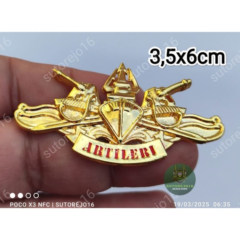 Jual pin brevet brivet brefet wings ARTILERI PELAUT TNI AL | Shopee ...