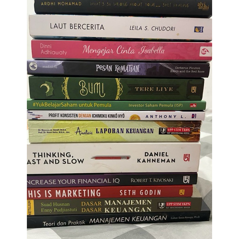 Jual Buku Preloved | Shopee Indonesia