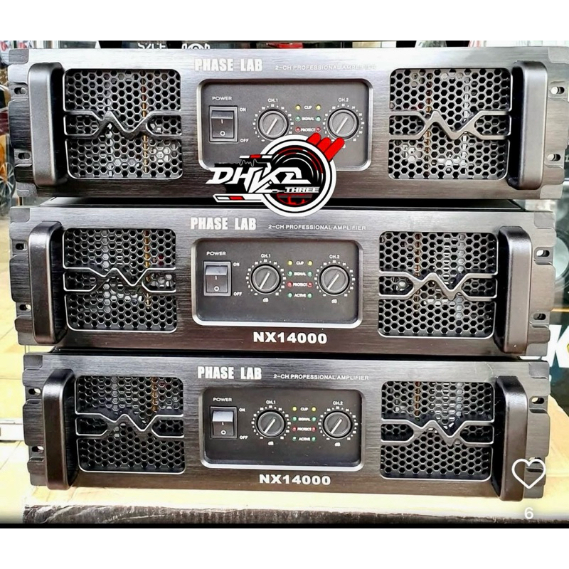 Jual POWER AMPLIFIER PHASE LAB NX 14000 ORIGINAL CLASS TD / Power Phase ...