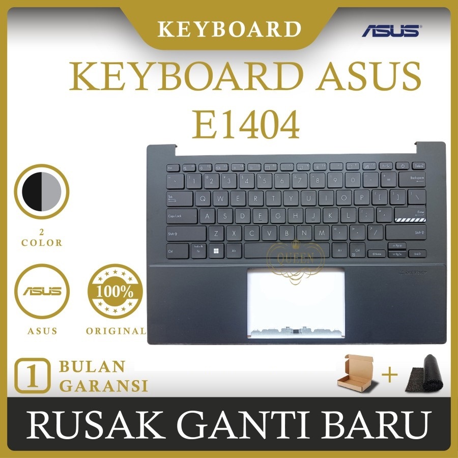 Jual KEYBOARD FRAME LAPTOP ASUS Vivobook Go 14 E1404 E1404FA E1404GA ...
